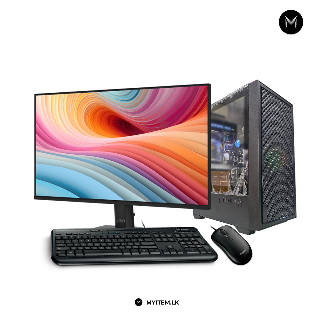 Brand New i5 12th Gen PC + MSI 25'' 120Hz IPS Frameless Monitor Gaming ...